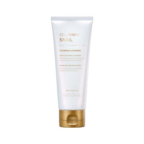 ლოკოკინის მუცინის დასაბანი ქაფი Cell Renew 100მლ 8550 მისშა Missha