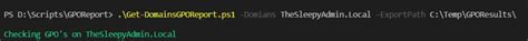 export gpo assignments using powershell thesleepyadmins