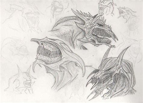 Monster Sketches By Melek90 On Deviantart