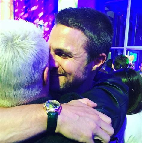 Colton Haynes And Stephen Amell