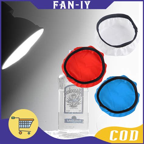 Jual 2pcs Kain Diffuser Kain Lembut 18cm Light Diffuser Penyebar Cahaya Untuk Fotografi Lampu