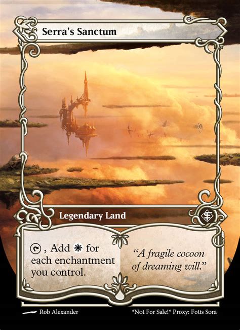 Mtg Proxy Alter Serras Sanctum By Fotis Sora On Deviantart