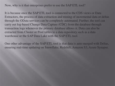 Ppt Sap Etl Ppp Powerpoint Presentation Free Download Id11153269