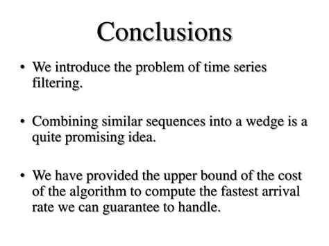 Ppt Efficient Query Filtering For Streaming Time Series Powerpoint