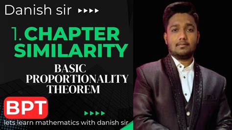 Basic Proportionality Theorem Bpt … Danish Sir Youtube