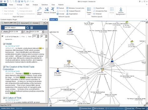 Analyst Notebook Chart Ponasa