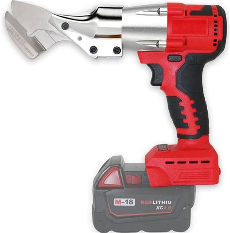 Cordless Electric Metal Cutter Compatible With Milwaukee Max 21v