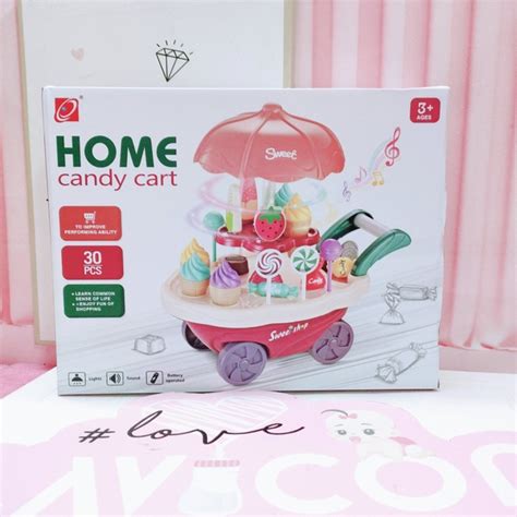 Đồ Chơi Xe đẩy Bán Kem Sweet Cant Đồ Sơ Sinh Cao Cấp Thế Giới Cho Mẹ
