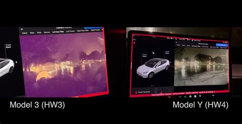 New Nighttime Comparison Proves Tesla S Hardware 4 Cameras Are Better But There S A Catch