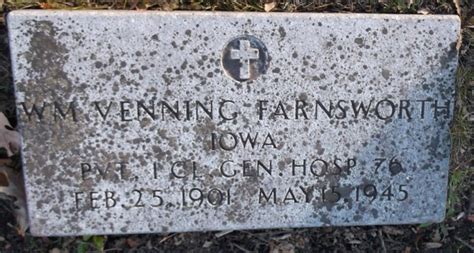 William Venning Farnsworth 1901 1945 Find A Grave Memorial