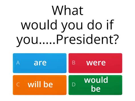 Second Conditional Quiz