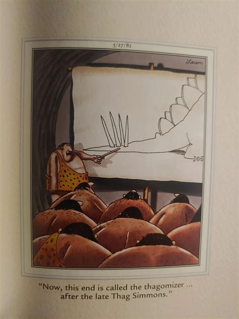 My Favorite Comic The Origin Of The Thagomizer Scrolller