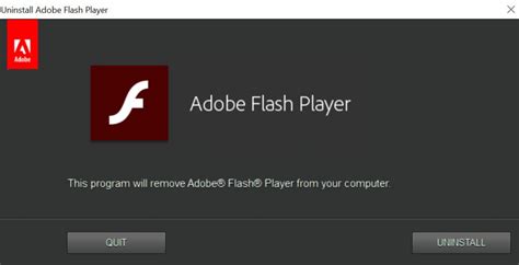 Completely Remove Uninstall Adobe Flash Player From Your PC ComputerSluggish