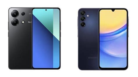 Beda Spesifikasi Dan Harga HP Xiaomi Redmi Note 13 Vs Samsung Galaxy A15 5G Bagus Yang Mana
