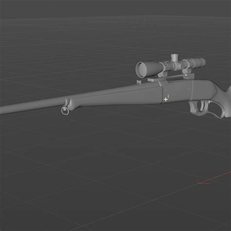 Obj File Us Savage Model99 Rifle Digital Model Material 🗺️ ・3d Printable Model To Download・cults