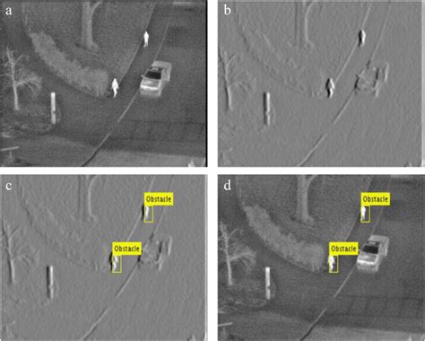 a input thermal image under partly cloudy condition b the 2nd