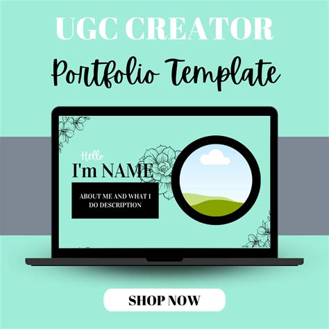 Ugc Creator Portfolio Template Stacey Dicesare Creative And Coaching