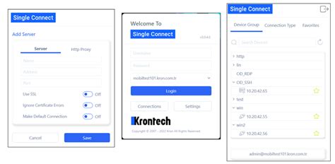 Ssh Proxy Connection Interfaces Single Connect Reference Guide