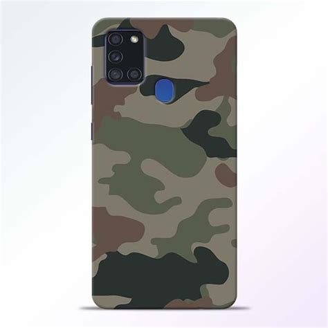 Buy Now Army Camouflage Samsung Galaxy A S Mobile Cover At Best Price