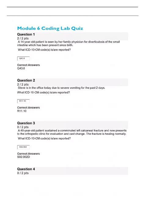 Hit 205 Module6codinglabquiz Questions And Answers Latest Updates