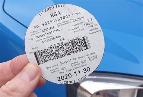 R21 Billion Blow For Licence Disc Fraud In South Africa