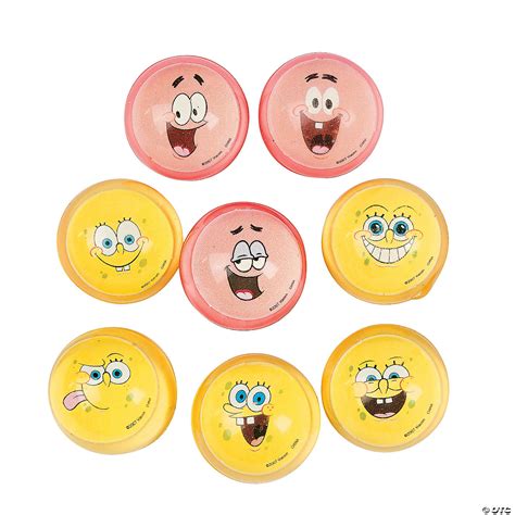 Rubber Spongebob Squarepants™ Super Balls Fun Express