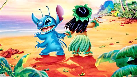 🔥 Free Download Disney Wallpaper Stitch Lilo Pelekai Walt Characters By