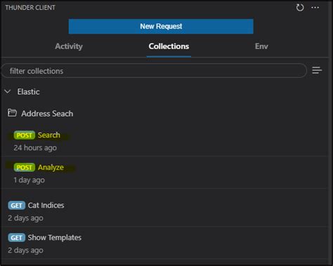 Tree Identation · Thunderclient Thunder Client Support · Discussion