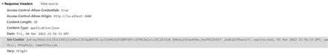 Why Is My Cookie Not Being Sent Reactjs Front End Go Back End Stack