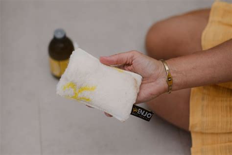 Grout Cleaner Microfibre Bathroom Sponge Enjo