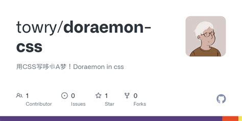 Github Towrydoraemon Css 用css写哆啦a梦！doraemon In Css