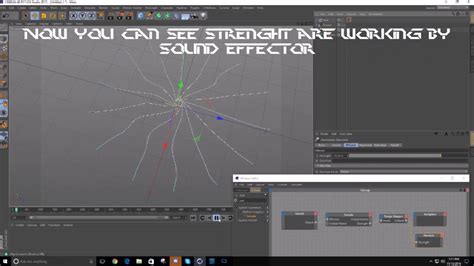 how to add sound effector in cinema 4d tutorial youtube