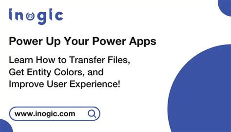 Inogic Linkedin‘de Power Up Your Power Apps Learn How To Transfer