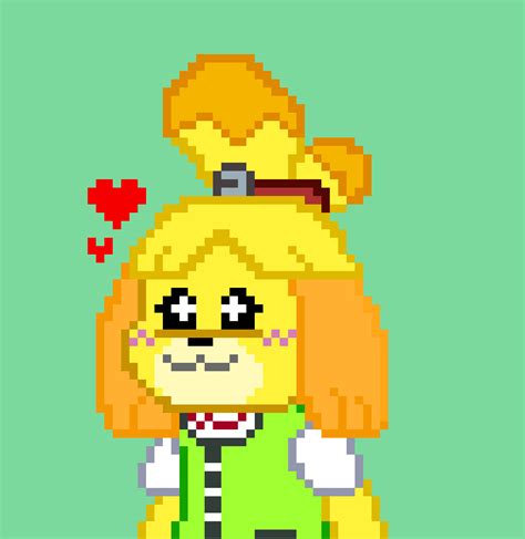 Isabelle New Leaf Pixel