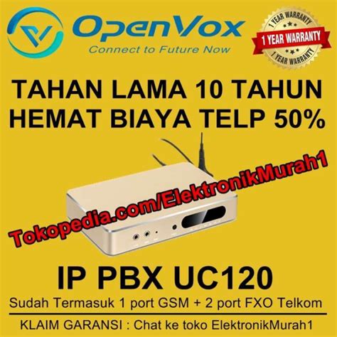 Promo Ip Pbx Gsm Openvox Uc120 Ip Pabx Isi 1 Port Gsm 2 Port Fxo Telkom Terbaru Diskon 1 Di