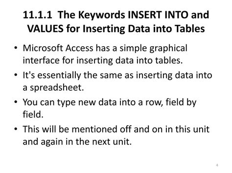 SQL Unit 11 Inserting, Updating, and Deleting Data; Changing the Database Design Kirk Scott ...