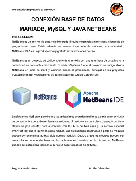 Laboratorio 9 Phpadmin Java Pdf Aplicaciones Y Software