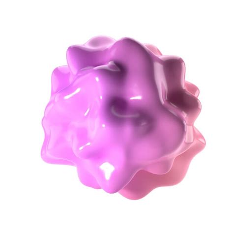 Premium Psd 3d Abstract Shape Liquid Composition With Spherical Element Realistic Illustration