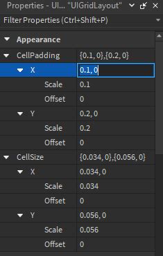 Dynamic ScrollingFrame With UIGridLayout Broken Scripting Support