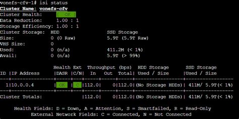 Verify The Cluster Deployment Dell Powerscale For Aws Manual