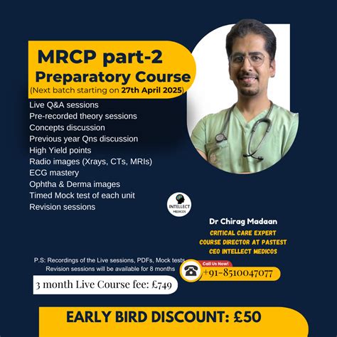 mrcp part 2 preparatory course
