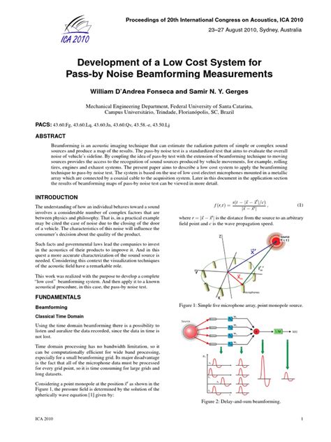 Development Of A Low Cost System For Pas Pdf