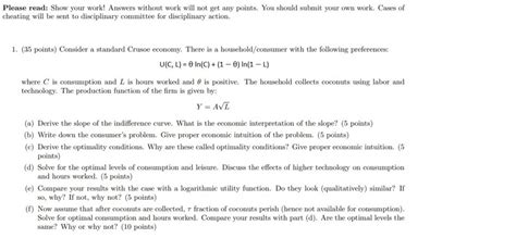 Solved Please Read Show Your Work Answers Without Work