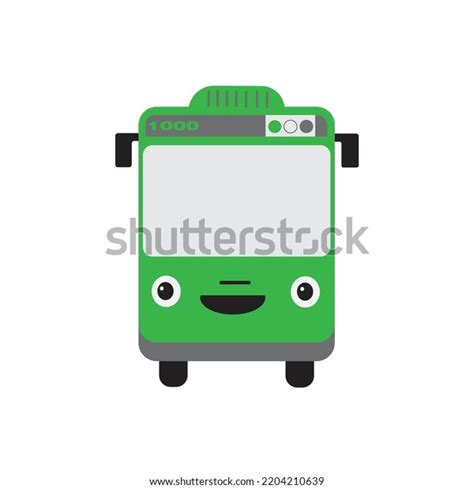 Tayo Cartoon Bus Vector Illustration Icon Stock Vector Royalty Free 2204210639 Shutterstock