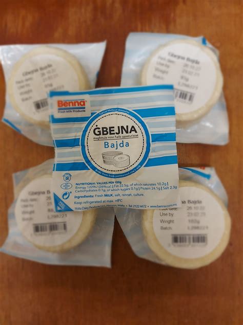 Benna Gbejna Bajda A Taste Of Malta