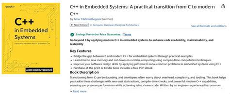 🚀 C In Embedded Systems Is Still The 1 New Release In Several Amar Mahmutbegović