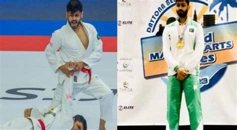 Pakistans Dilawar Khan Bags Gold At World Martial Arts Games In Us