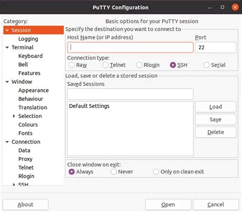 How To Install Putty SSH Client On Ubuntu LTS VITUX