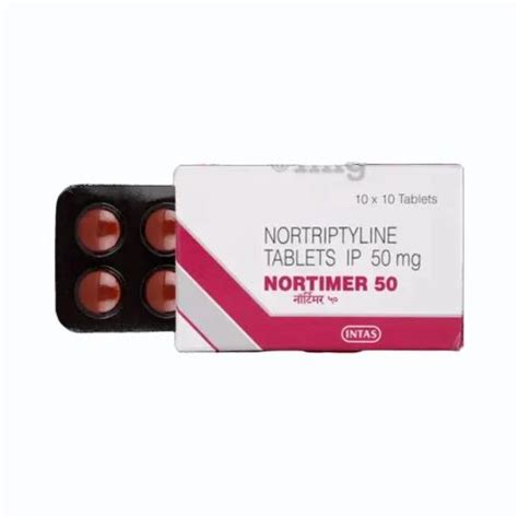 50 Mg Nortimer Nortriptyline Tablets At ₹ 159box Nagpur Id