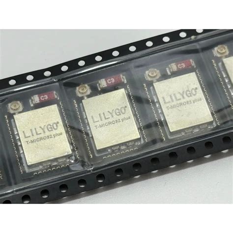 Lilygo T Micro32 Plus Esp32 Wifi Bluetooth Geliştirme Modülü 8 Adet